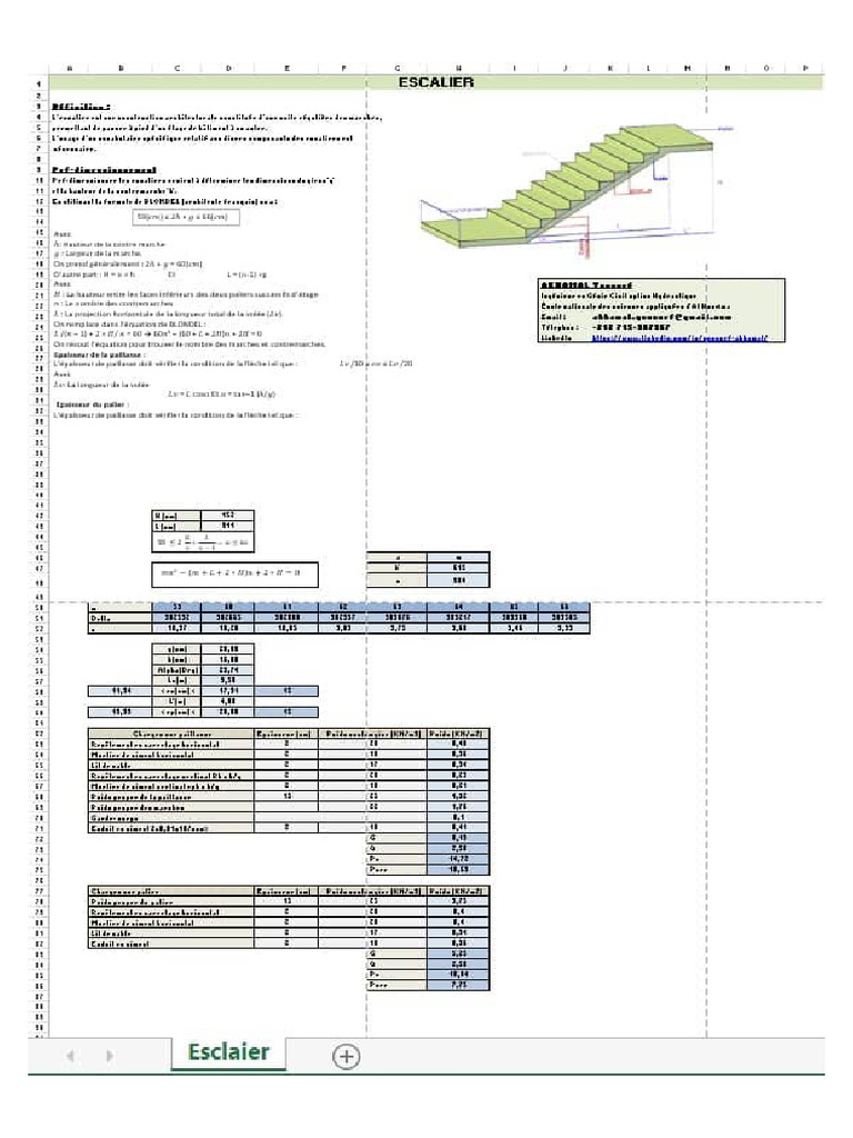 Charges D Escalier 1705250166 | PDF