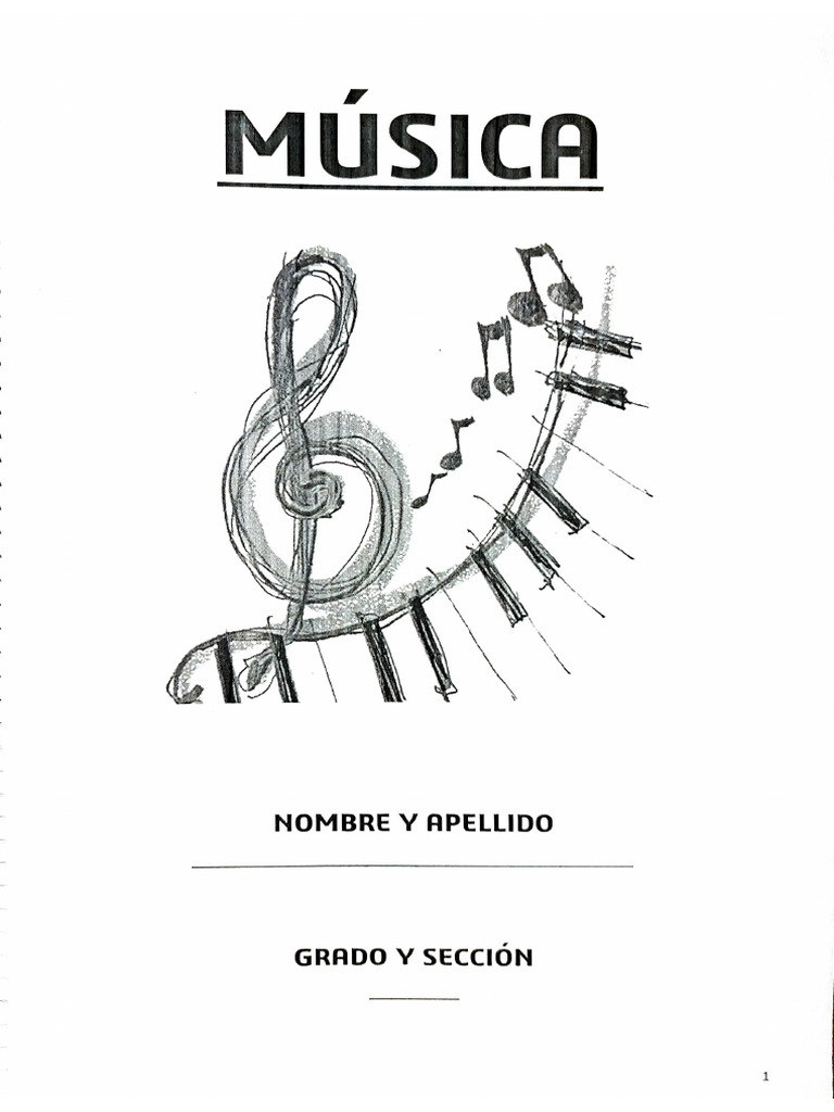 Cuadernillo de Música | PDF | Clave | Las artes escénicas