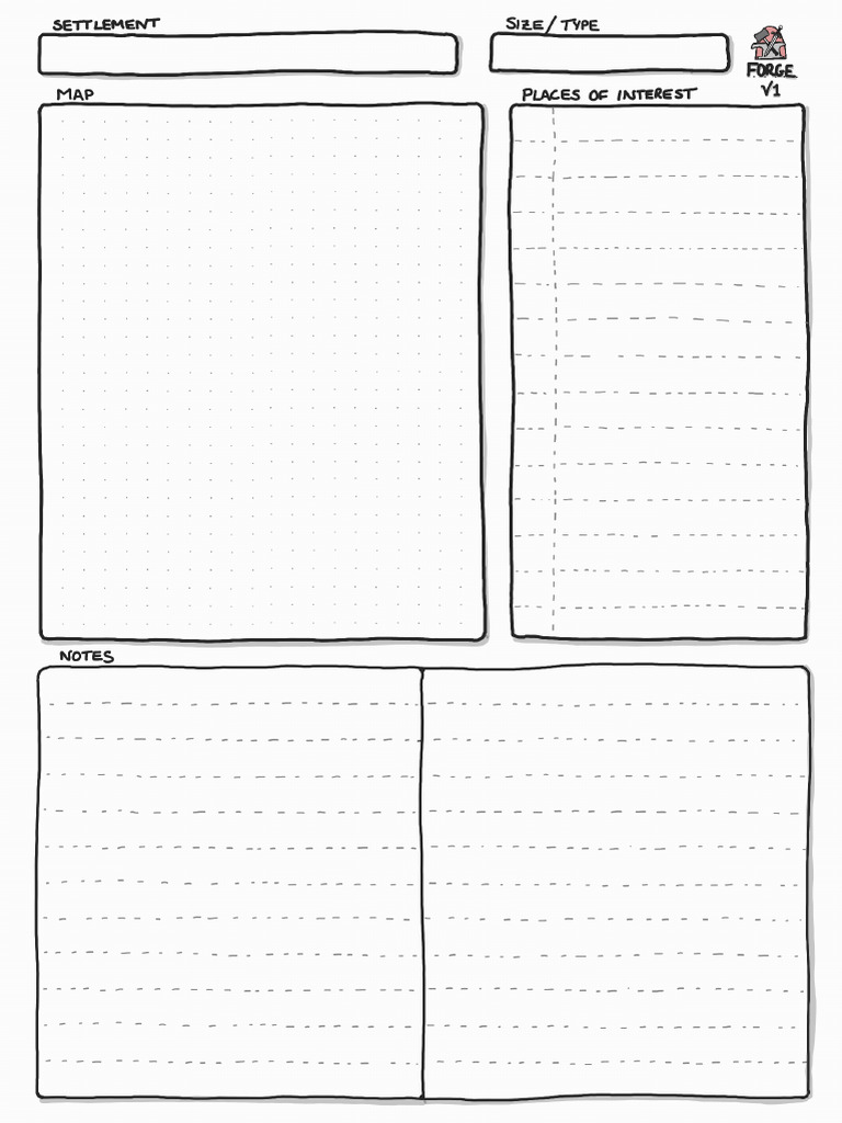 FORGE - Settlement Sheet V1.0 | PDF