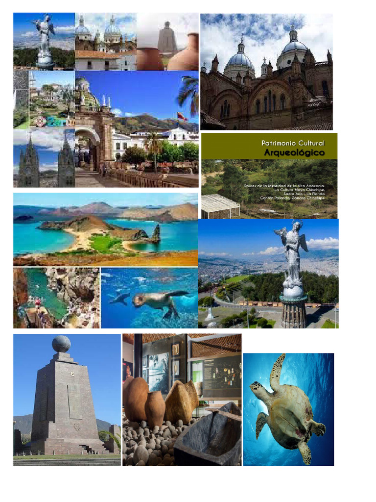 Patrimonios culturales del Ecuador | PDF