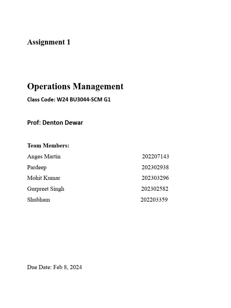 Forecasting and Time Series in Operations | PDF | Moving Average | Forecasting