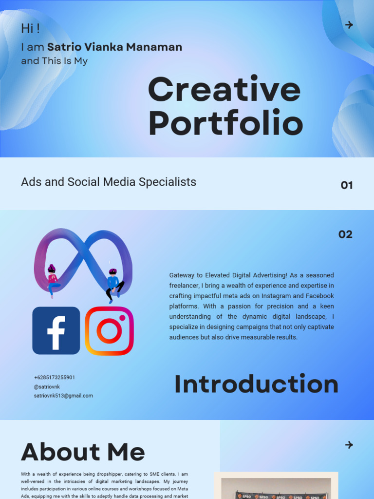 Portofolio - Meta Ads | PDF | Digital Marketing | Promotion (Marketing)