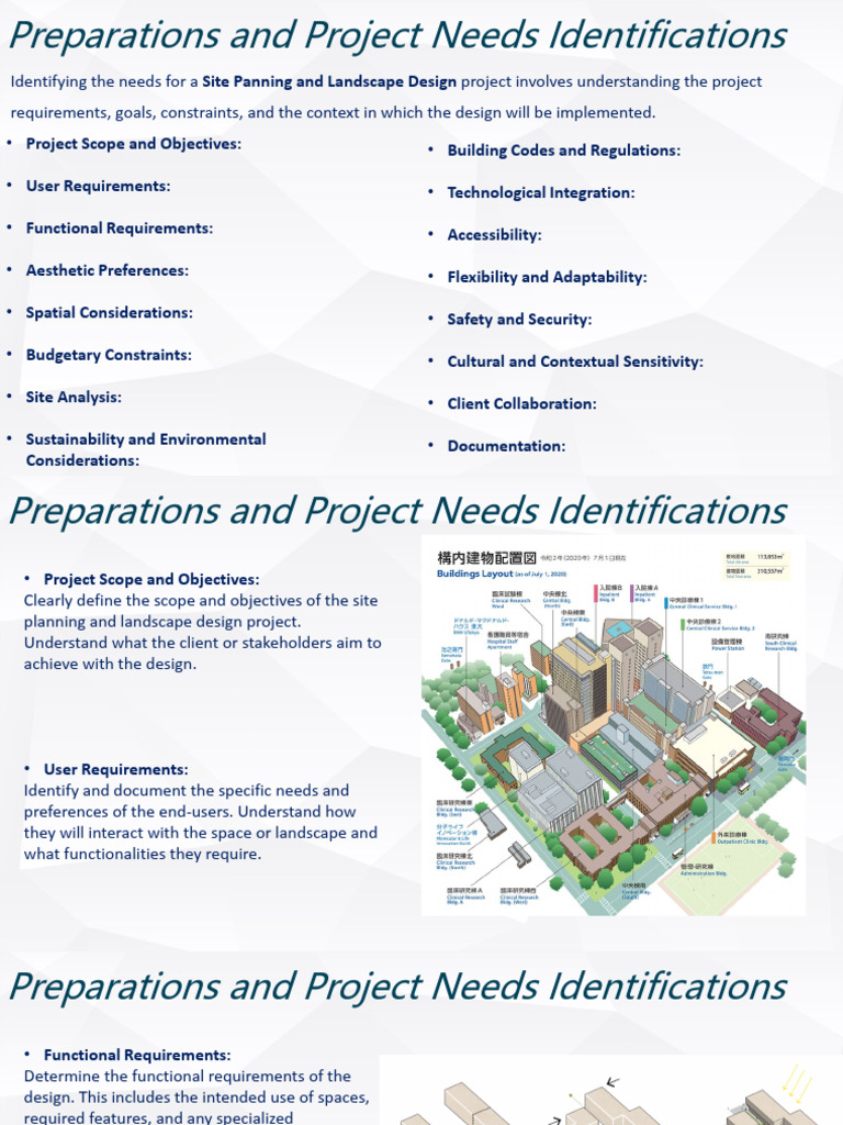 PLANNING-Preparations and Project Needs Identifications | PDF