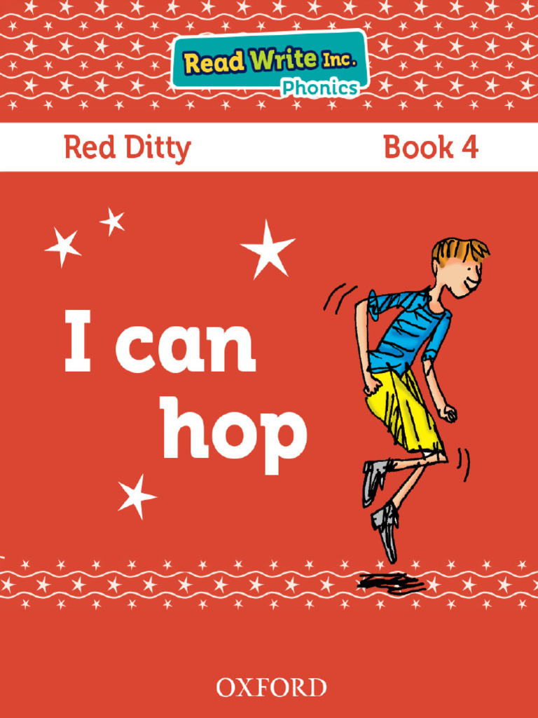 Red Ditty - Book 4 - I Can Hop (29277) | PDF