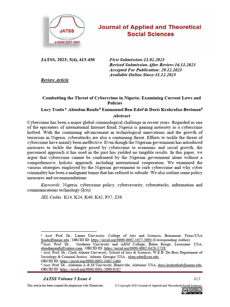 3113 | PDF | Cybercrime | Computer Security