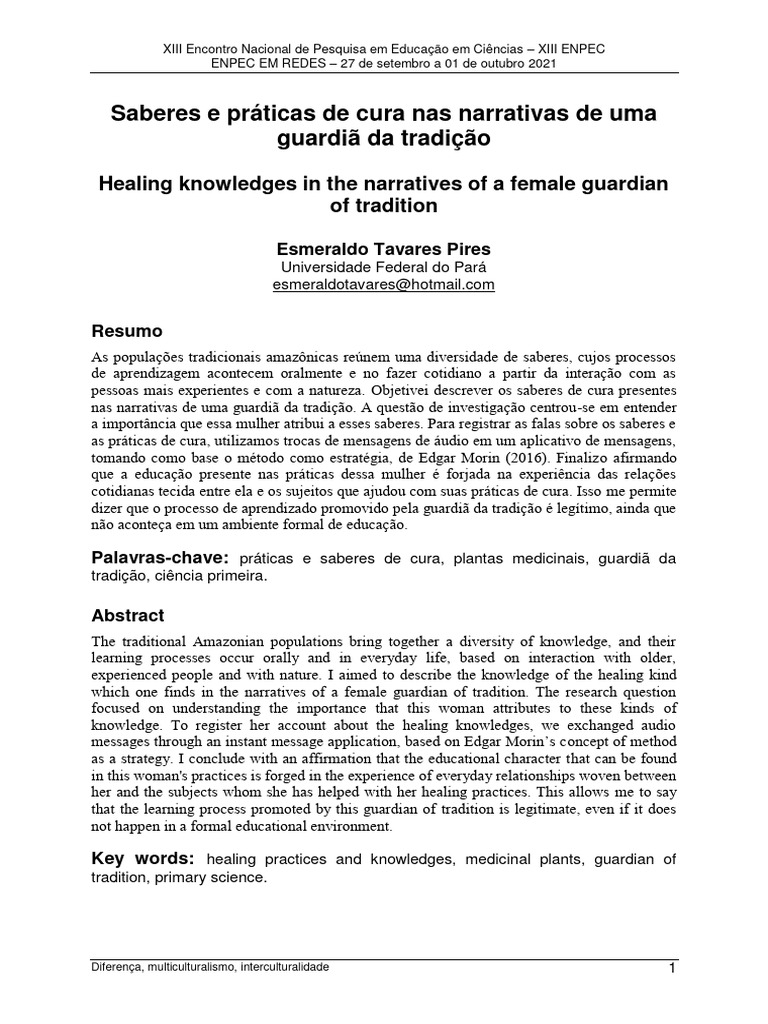 Trabalho Completo Ev155 MD1 Sa109 Id511 23062021180639 | PDF | Science ...