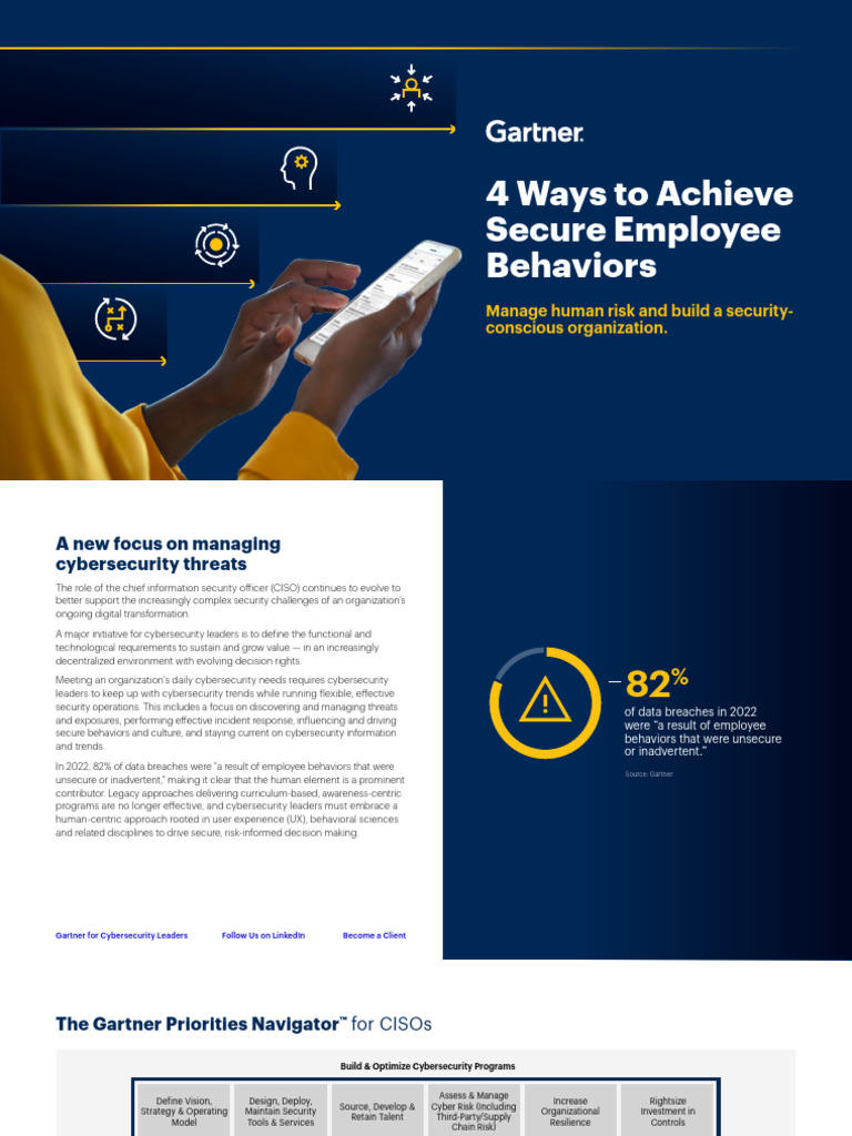 Driving Secure Employee Behaviors | PDF | Computer Security | Security