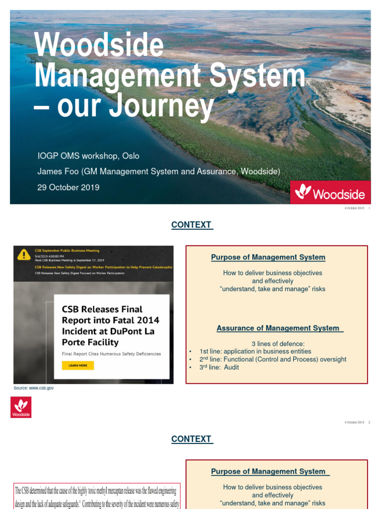 Woodside Management System Overview | PDF | Business | Information Technology Management