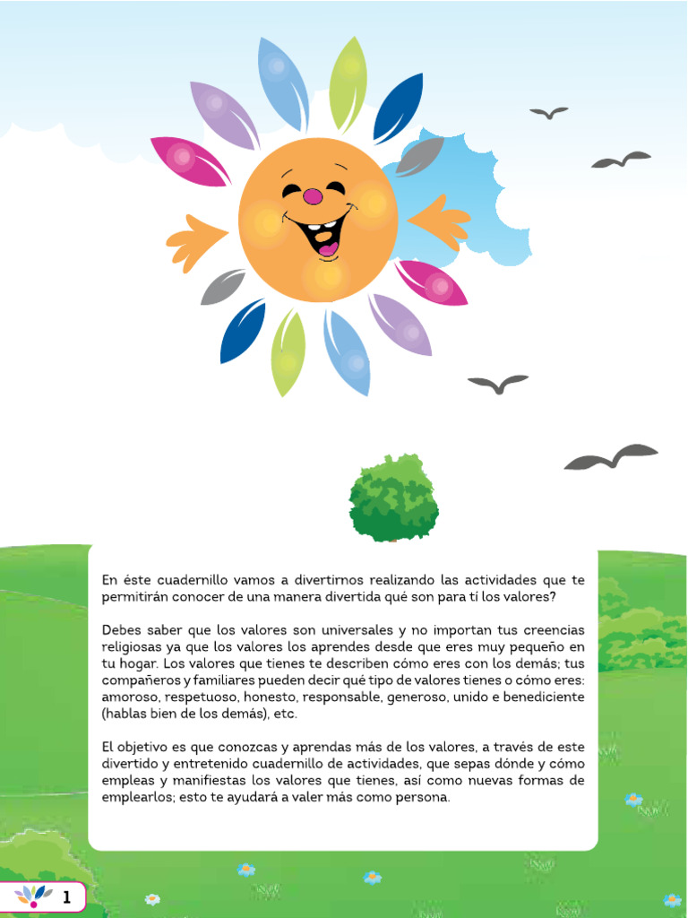 LIBRO DE VALORES | PDF