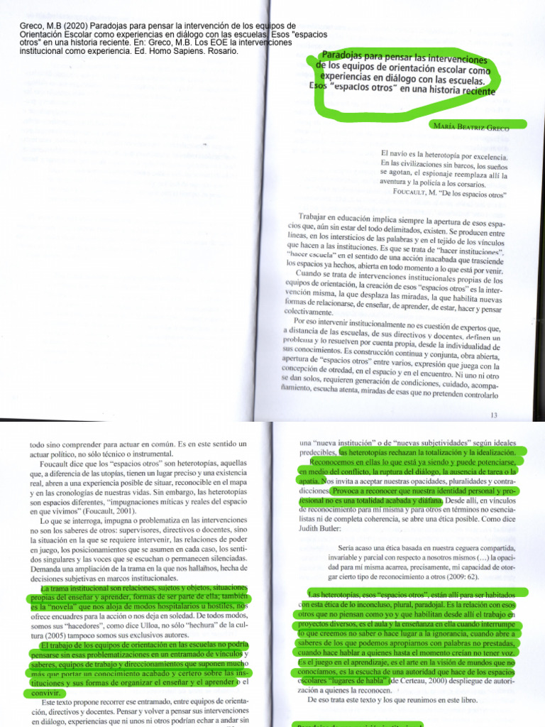 Intervención de Equipos de Orientación Escolar | PDF | Ciencias ...