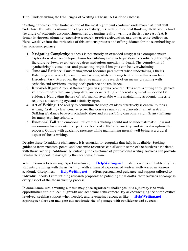 Sample Thesis General Objectives | PDF