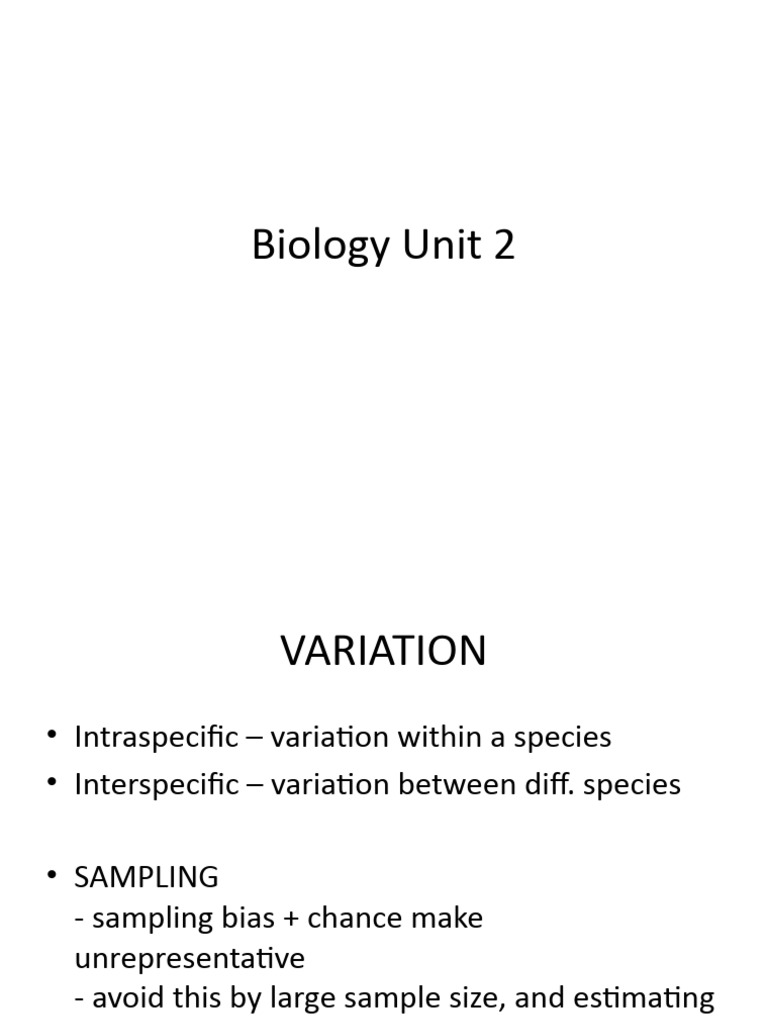 Biology Unit 2 | PDF | Meiosis | Artery