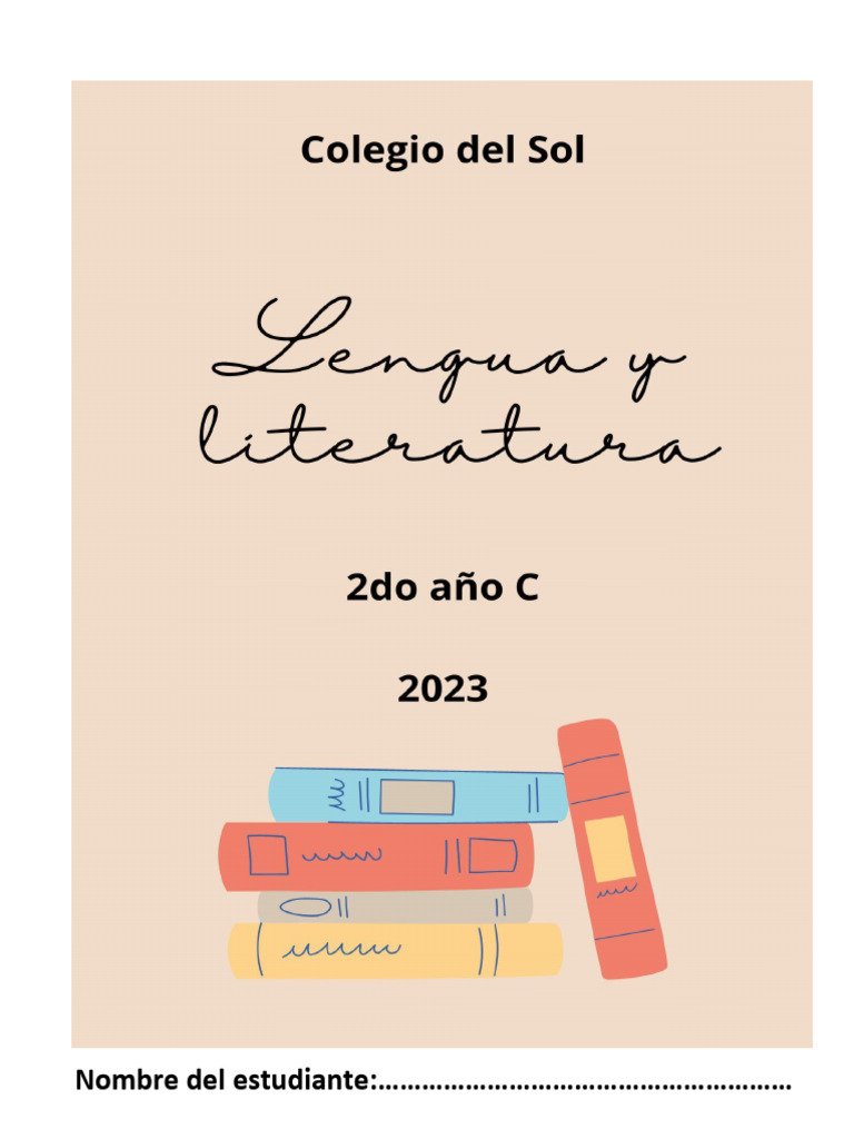 Cuadernillo 2do Año 2023 PDF | PDF | Comunicación | Dialecto