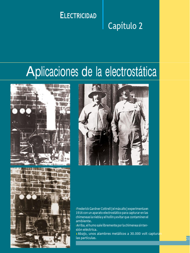 Aplicaciones de La Electrostática | PDF | Electrón | Tubo vacío