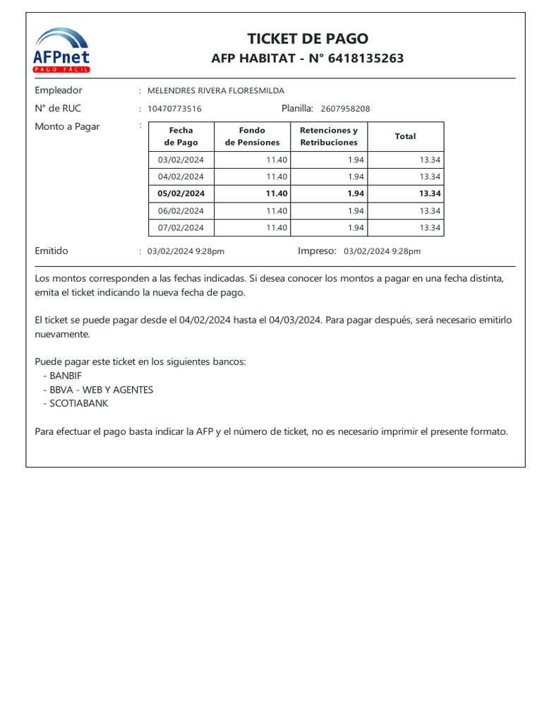 Ticket-6418135263MOD PAGAR | PDF
