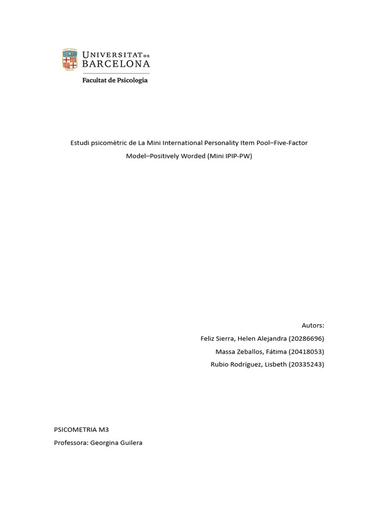 Informe Pràctiques Grup 18-2 | PDF