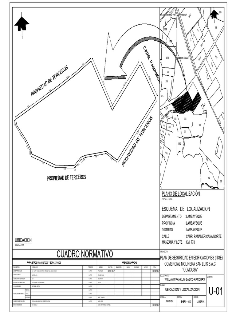Plano de Ubicacion - Formato A3 | PDF