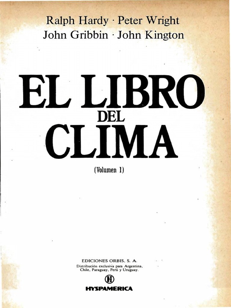 El Libro Del Clima | PDF | Clima | Meteorología