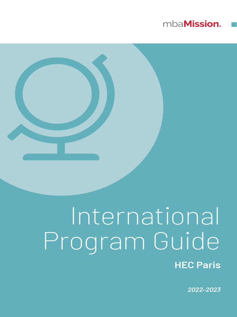 MbaMission's HEC Paris International Program Guide | PDF | Master Of ... MbaMission's HEC Paris International Program Guide | PDF | Master Of ...