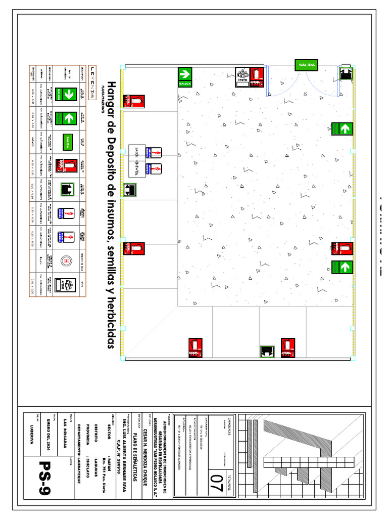 15 Señalizacion Angar - Formato A2 | PDF