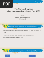 Maharashtra Contract Labour Rules 1971 | PDF | License | Appeal