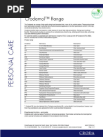 Cream Base Reference Chart | PDF