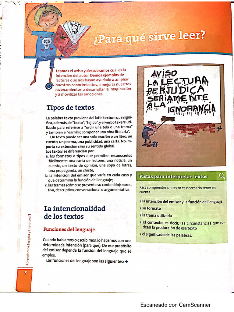 Funciones Del Lenguaje y Tramas Textuales. | PDF