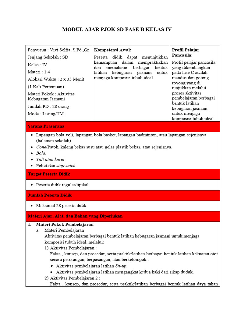 Modul OBSERVASI (Aktivitas Interaktif) | PDF | Sains & Matematika