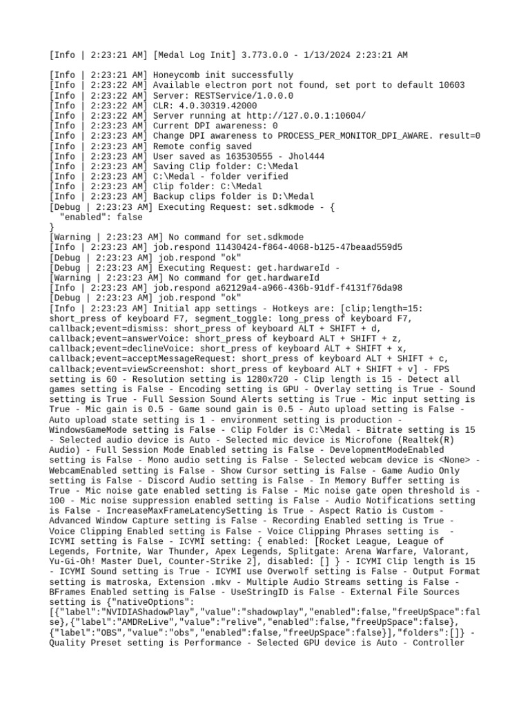 Medal Log 20240113 | PDF | Computing | Computer Engineering