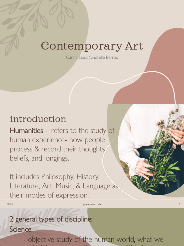 Contemporary Art Introduction | PDF