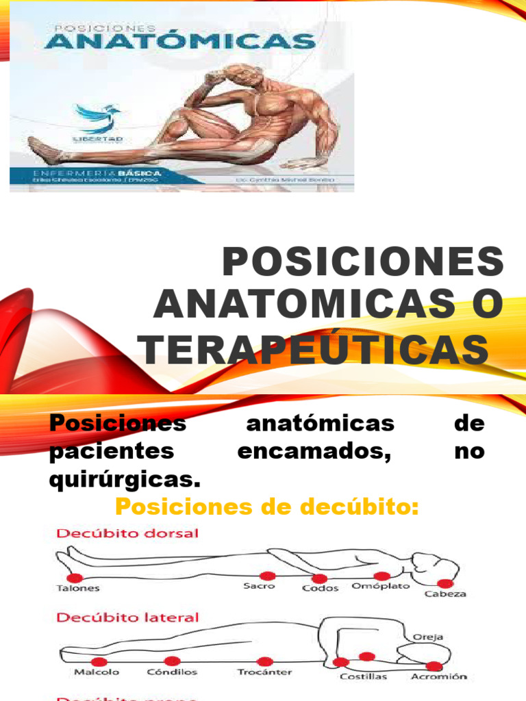Posiciones Terapeuticas 2,023 | PDF | Términos anatómicos de ubicación ...