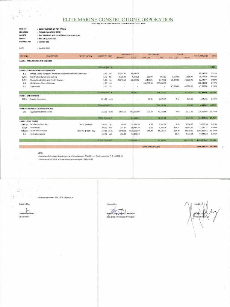 NOA VIS-CEBU-003 - PIER APRON | PDF