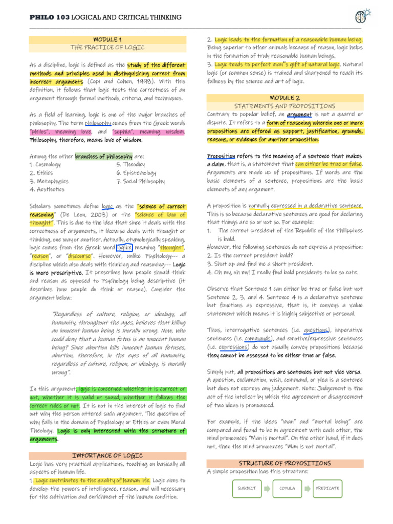 Philo Transes | PDF | Logic | Argument