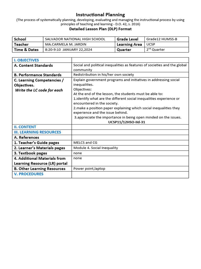 Dlp Format Ucsp Pdf Discrimination Prejudices