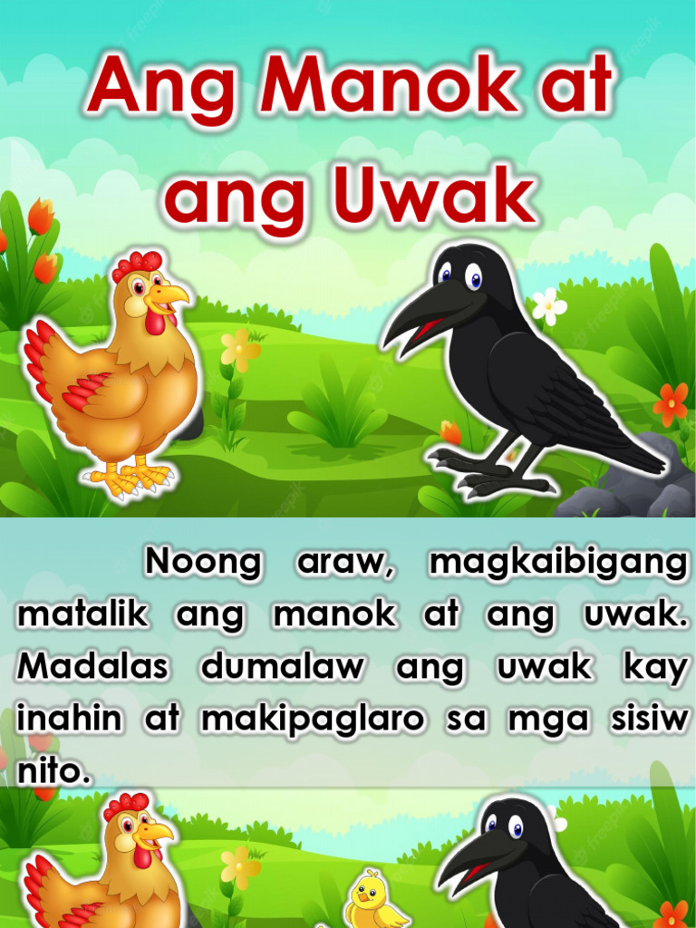 Ang Manok at Ang Uwak | PDF