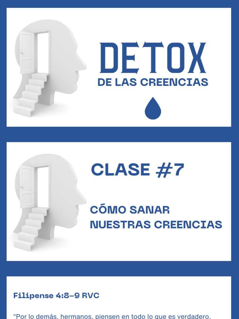 Clase 7 Detox de Las Creencias | PDF | Dios | Verdad