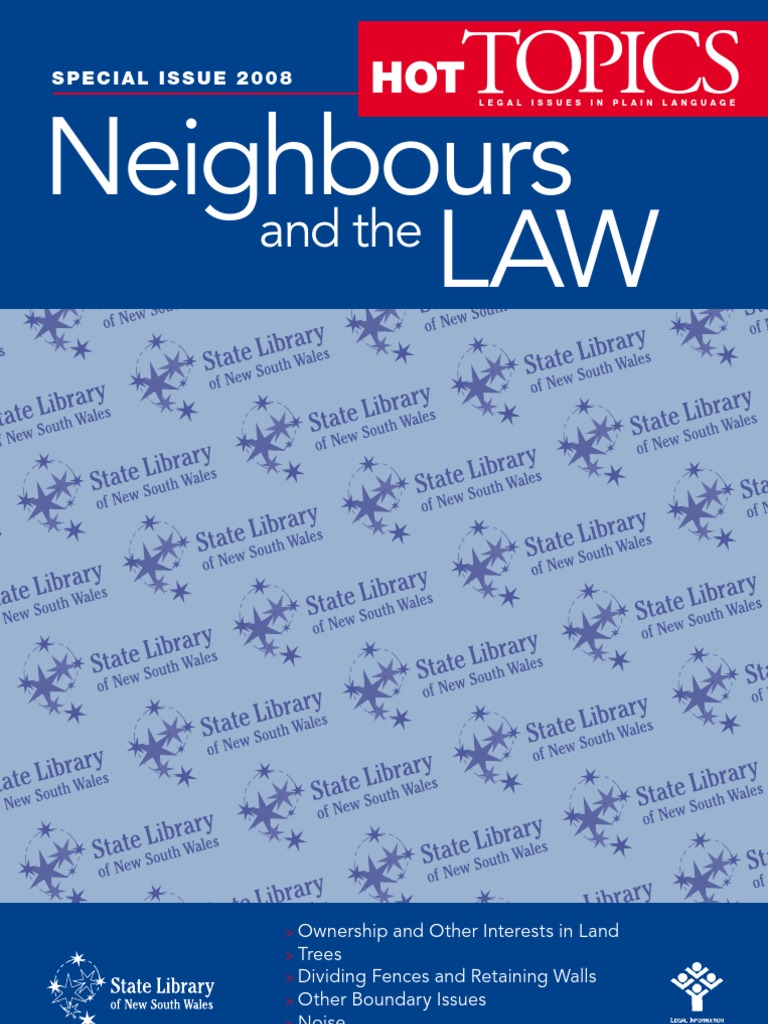 Neighbors and The Laws | PDF | Concurrent Estate | Leasehold Estate
