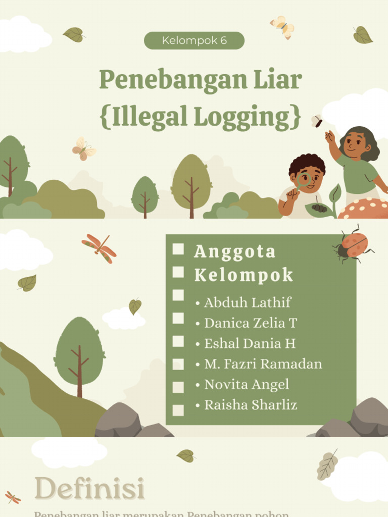 Penebangan Liar (Illegal Logging) | PDF