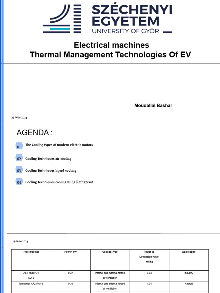 EV Motor Cooling Techniques Overview | PDF | Electric Motor | Toyota