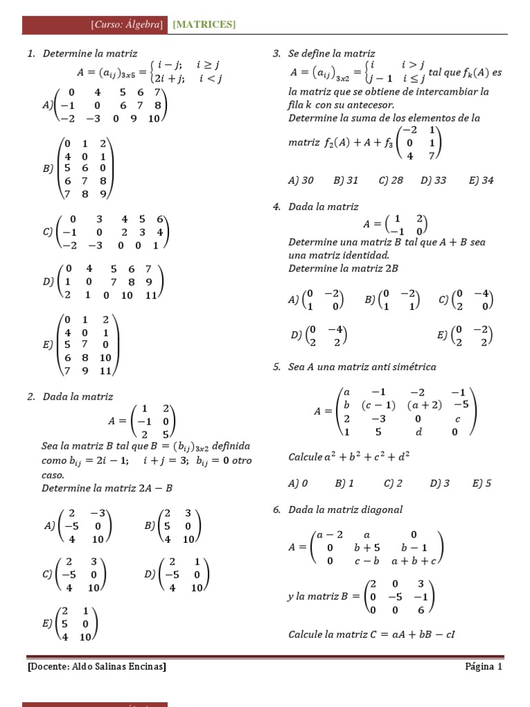Matrices | Raíz cuadrada | Matriz (Matemáticas)