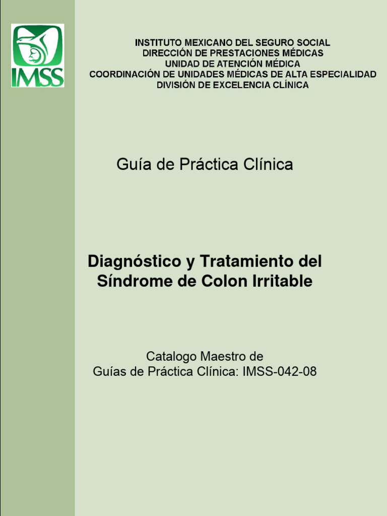 GPC - Colon Irritable | PDF
