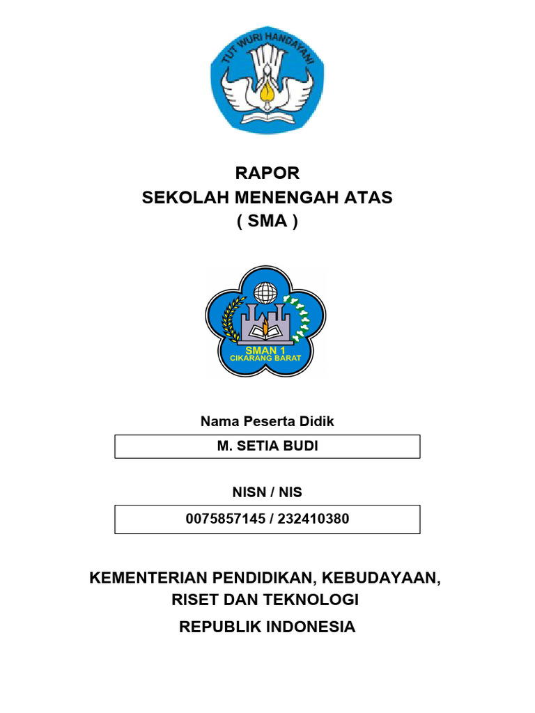 PLK Rapor 0075857145-1 | PDF | Karier & Perkembangan | Kesehatan Holistik