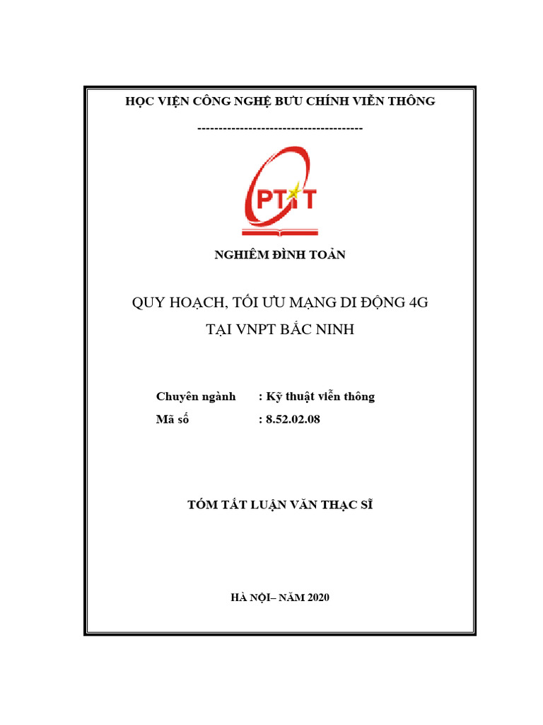 Sna Sau Bro VB Nghiem Dinh Toan de Tai Ths Tom Tat Final 1 157 | PDF