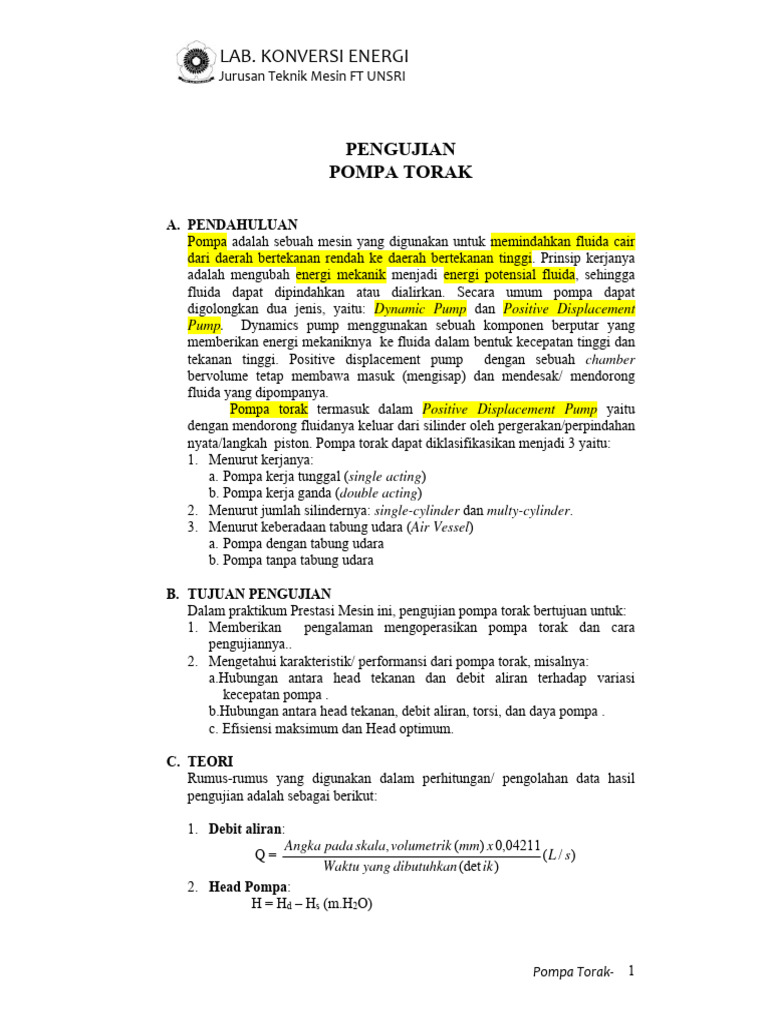 08. POMPA TORAK | PDF