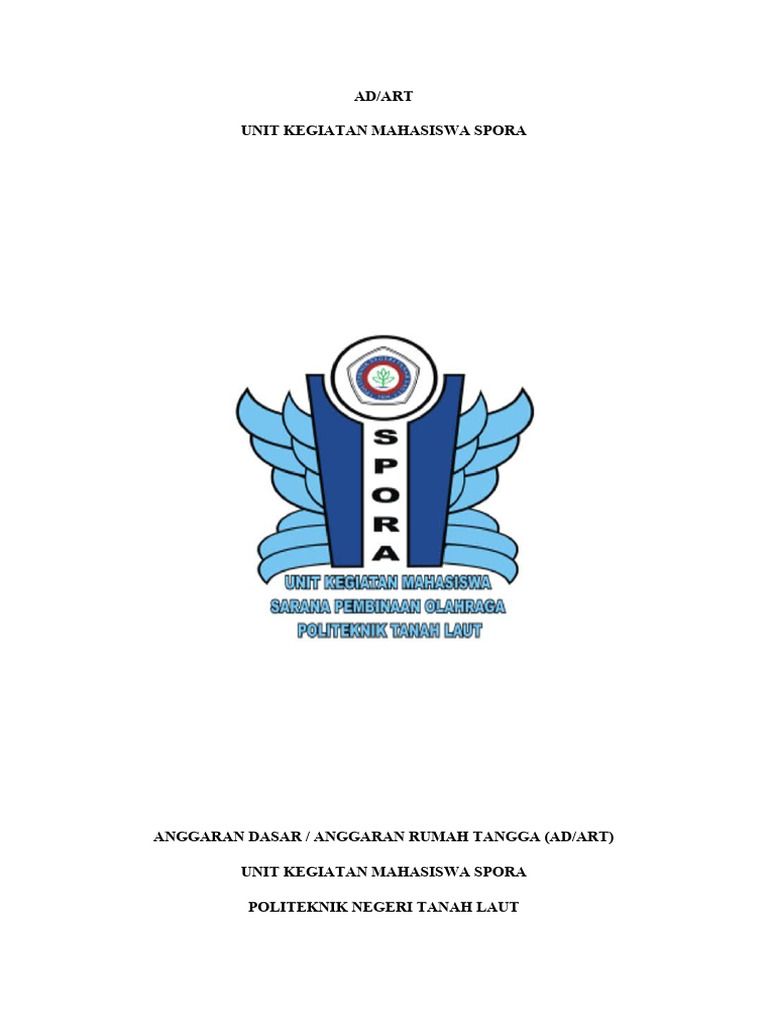 Ad-Art Ukm Olahraga 2021-2022 | PDF