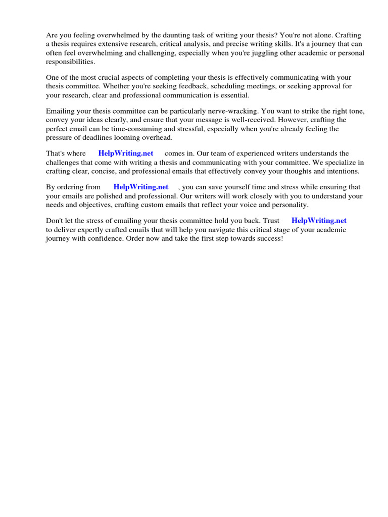 Email Thesis Committee | Download Free PDF | Thesis | Microsoft Power Point