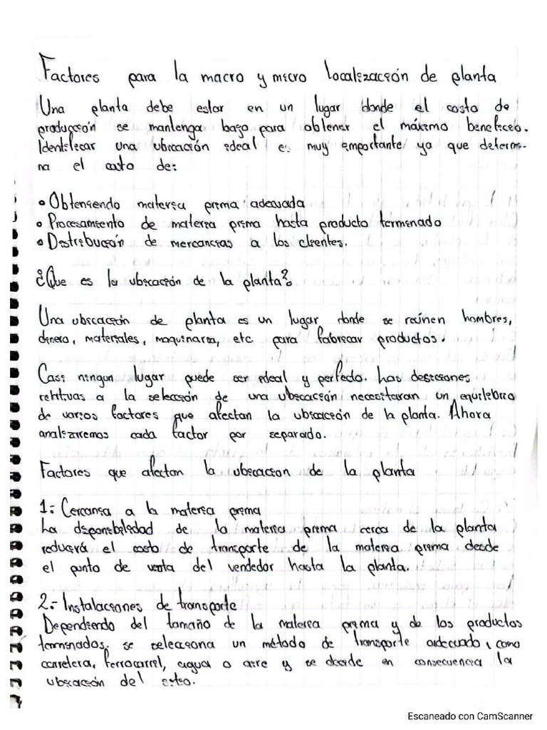 Factores para la macro y micro localización de planta_compressed | PDF Factores para la macro y micro localización de planta_compressed | PDF