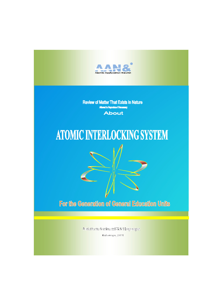 Atomic Interlocking System (English) | PDF | Byte | Dna