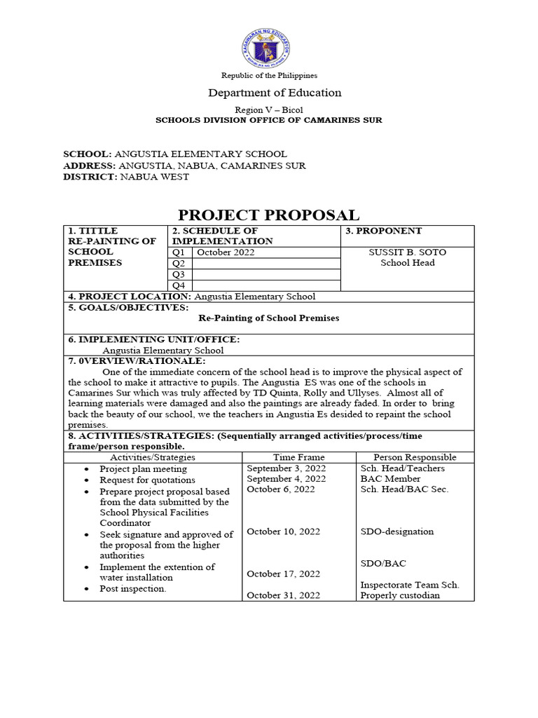 Project Proposal 2022 | PDF