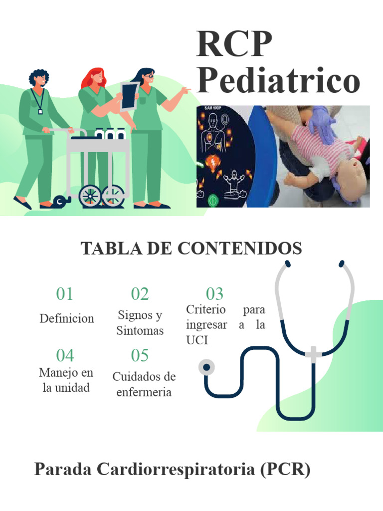 RCP Pediátrico | PDF